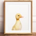 Duckling Print Nursery Art Baby Animal Prints Farm Animals | Etsy