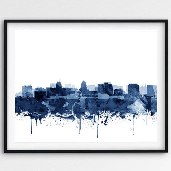 Madison Wi Wall Art - Etsy