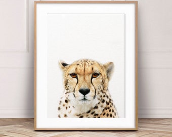 Cheetah room decor | Etsy