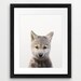 Wolf Print Wolf Cub Wall Art Pup Wolf Photo Nursery Decor - Etsy