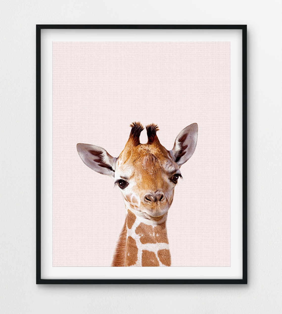 Baby Giraffe Print, Nursery Decor, Baby Animals, Safari Animal Prints ...