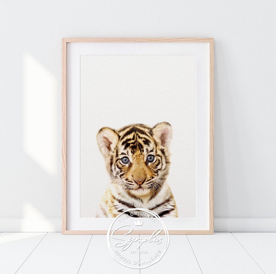 Baby Tiger Print Tiger Cub Forest Jungle Animal Prints | Etsy Canada