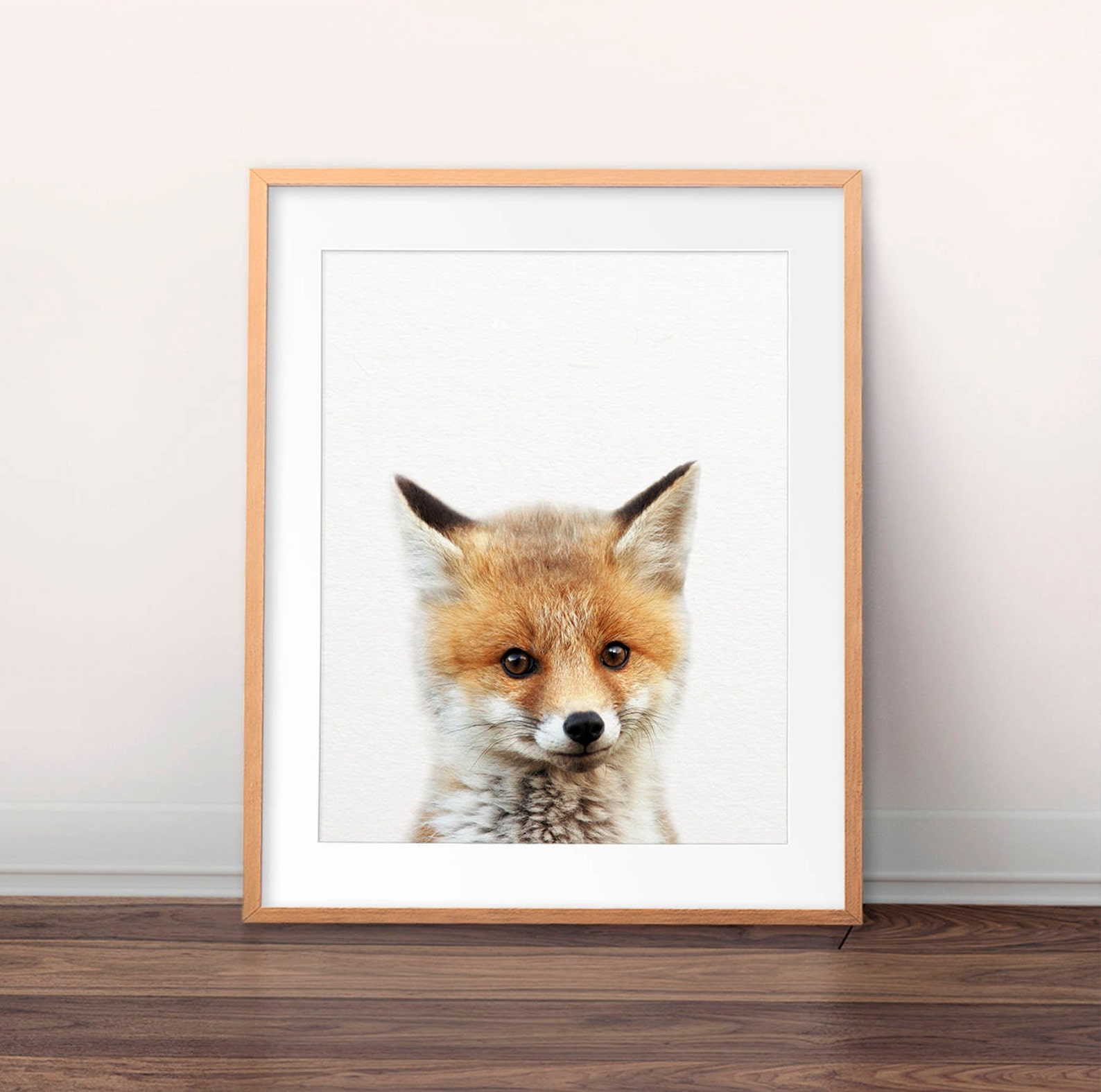 Fox Print Fox Cub Wall Art Pup Fox Photo Nursery Decor | Etsy Canada