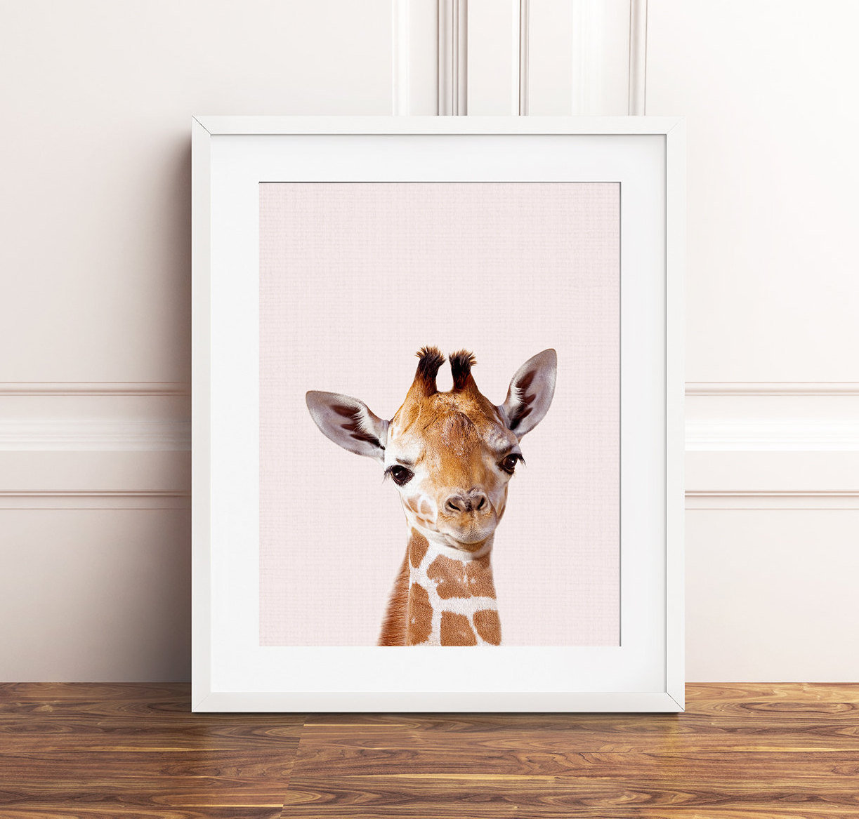 Baby Giraffe Print, Nursery Decor, Baby Animals, Safari Animal Prints ...