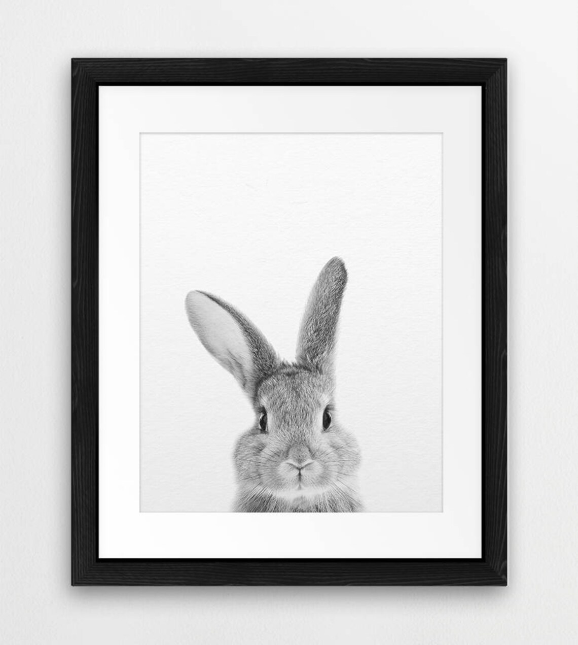 Rabbit Print, Nursery Wall Art, Bunny Print, Woodland Nursery Decor ...
