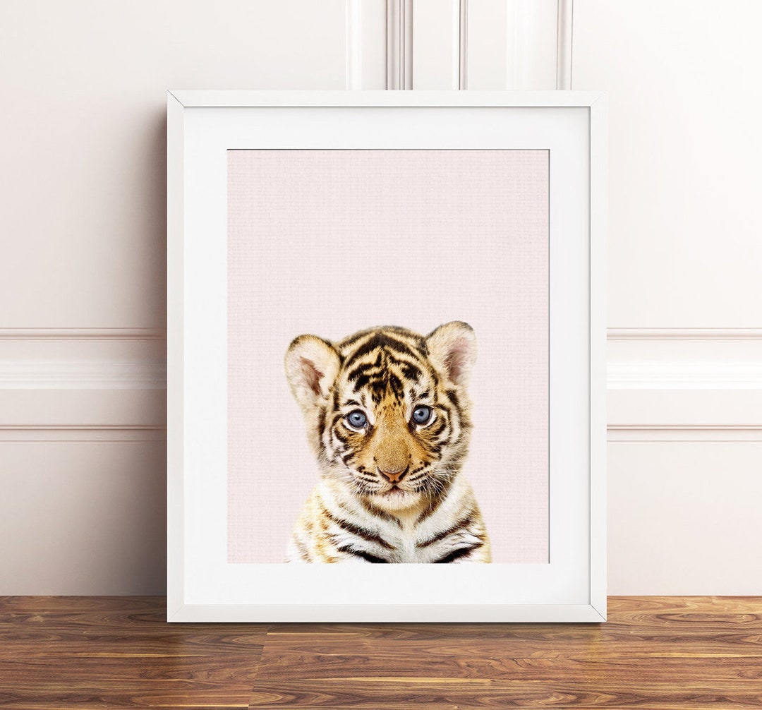 Tiger Print, Safari Nursery Decor, Baby Animals, Safari Animal Prints ...