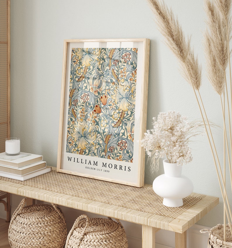 William Morris Prints Gallery Wall Set 6 Vintage Museum - Etsy