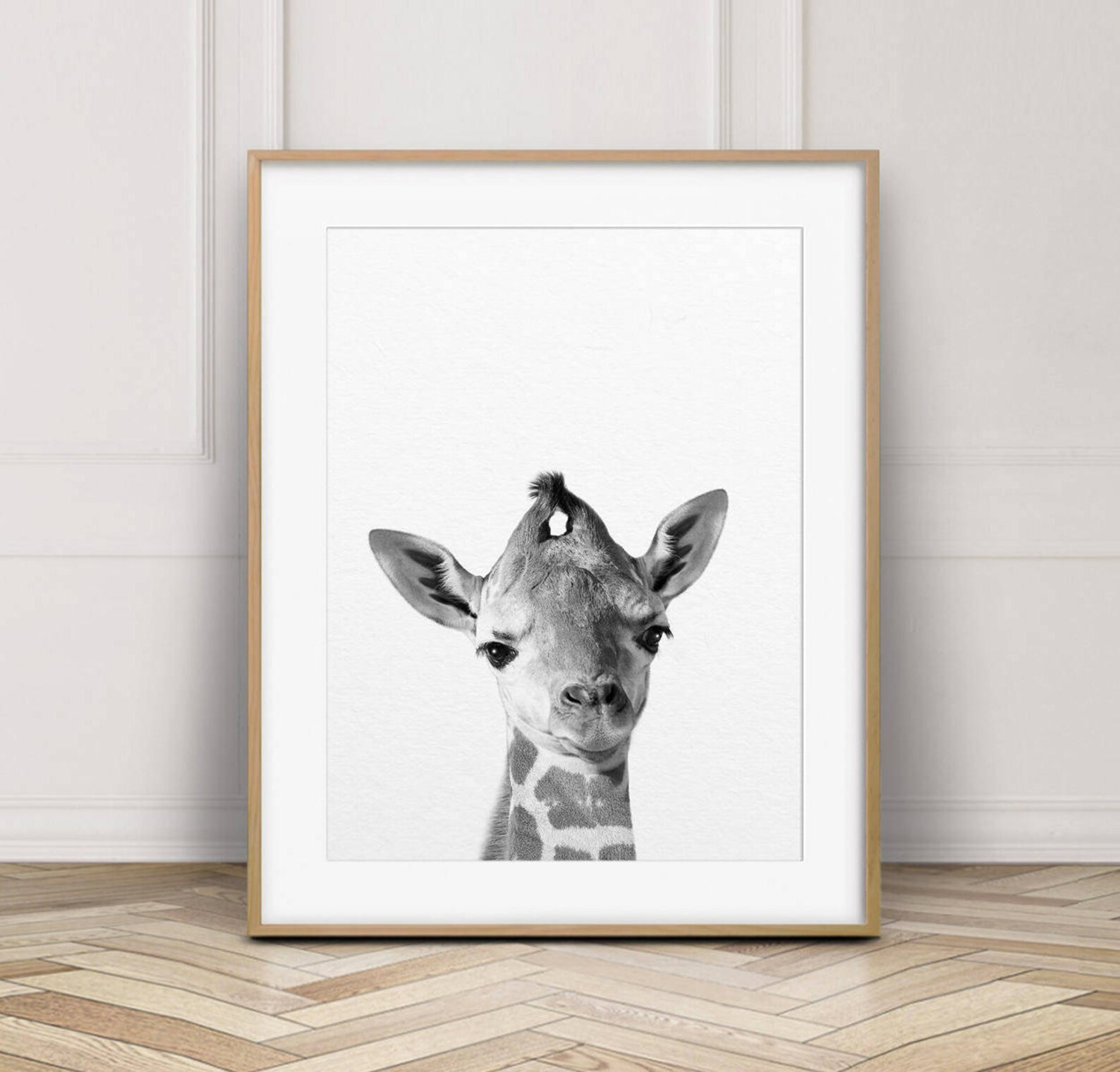 Baby Giraffe Print Nursery Wall Art Baby Animal Prints - Etsy