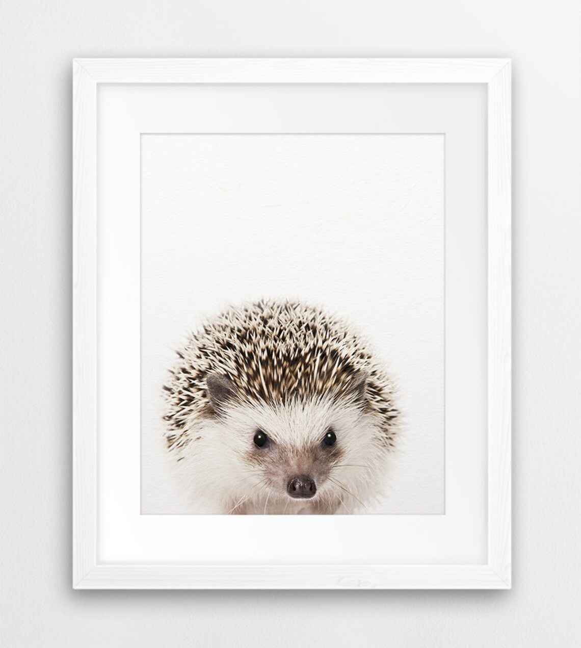 Hedgehog Print Nursery Art Woodland Animal Prints Hedgehog | Etsy