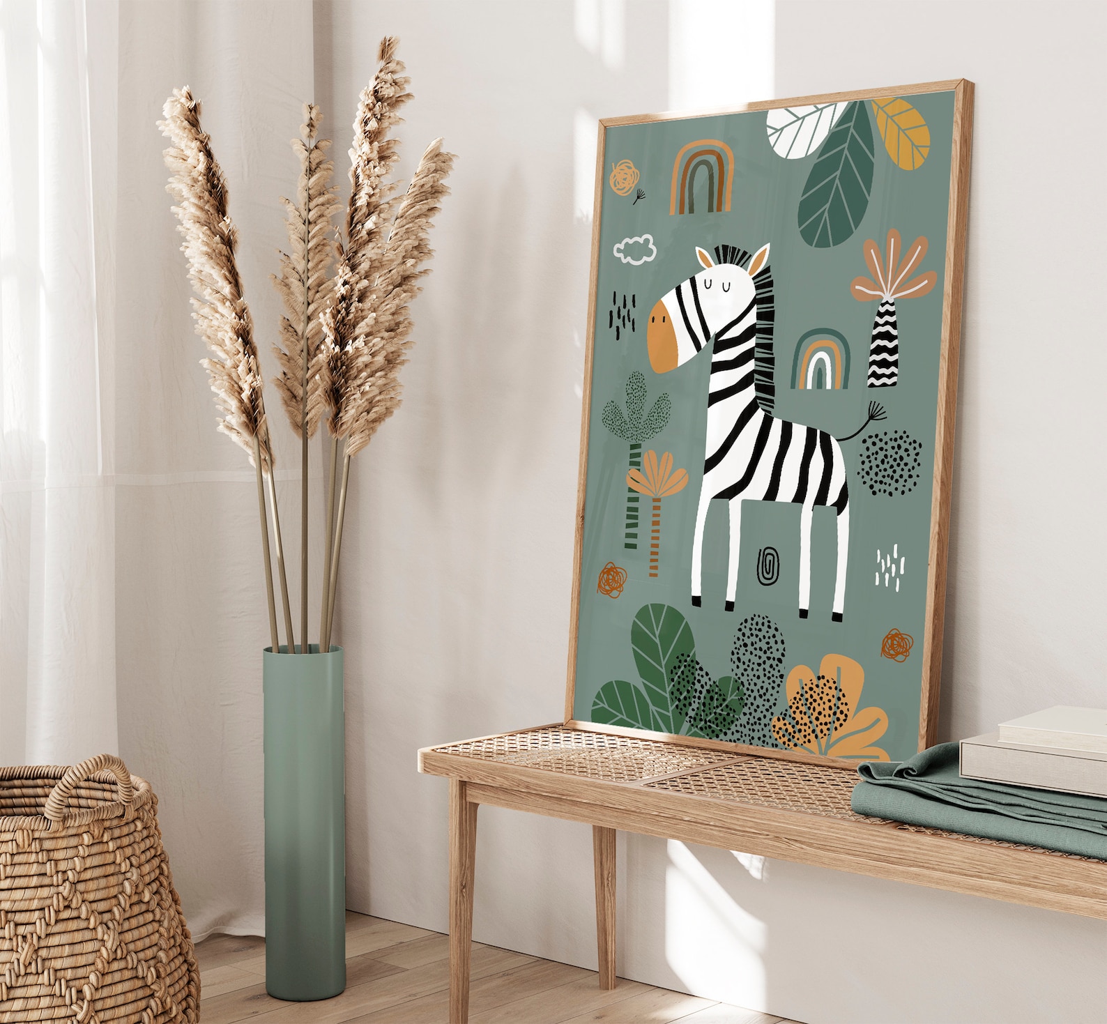 Safari Nursery Wall Prints Boho Nursery Prints Set of 3 - Etsy