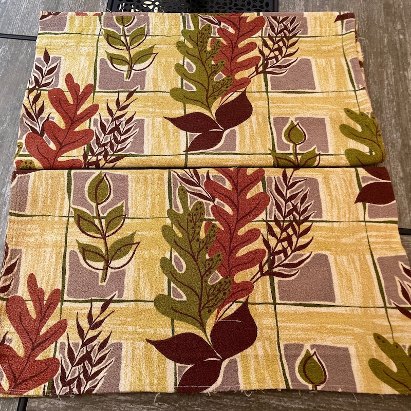 Barkcloth Curtains - Etsy