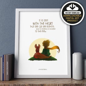 The Little Prince Poster - Etsy