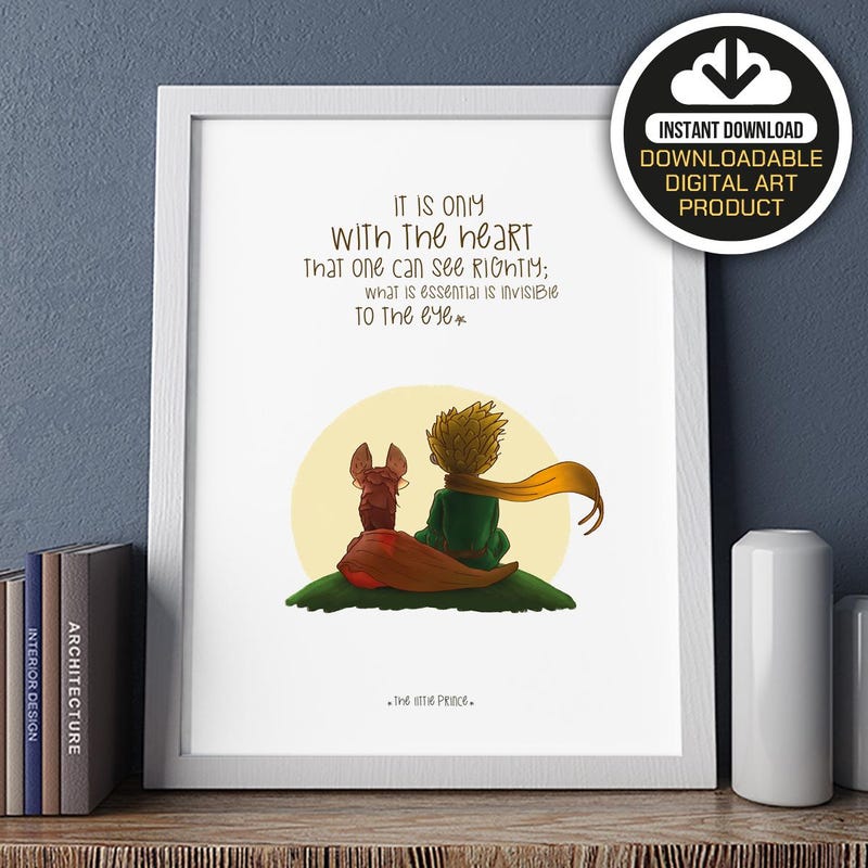 The Little Prince Poster - Etsy