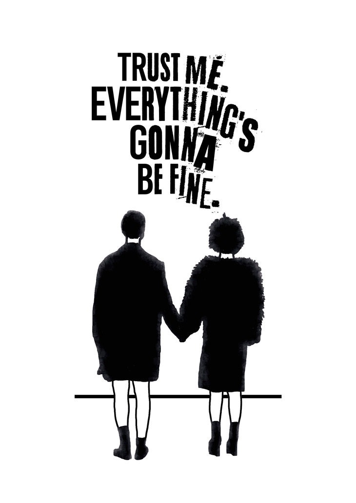 Trust Me. Everything's Gonna Be Fine. Fight Club Poster, Marla Singer ...