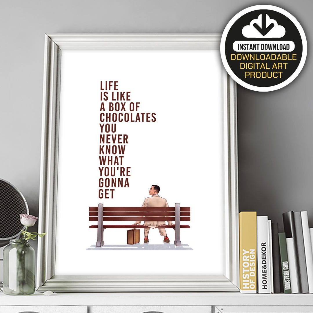 Forrest Gump Poster, Tom Hanks, Film Poster, Forrest Gump ...