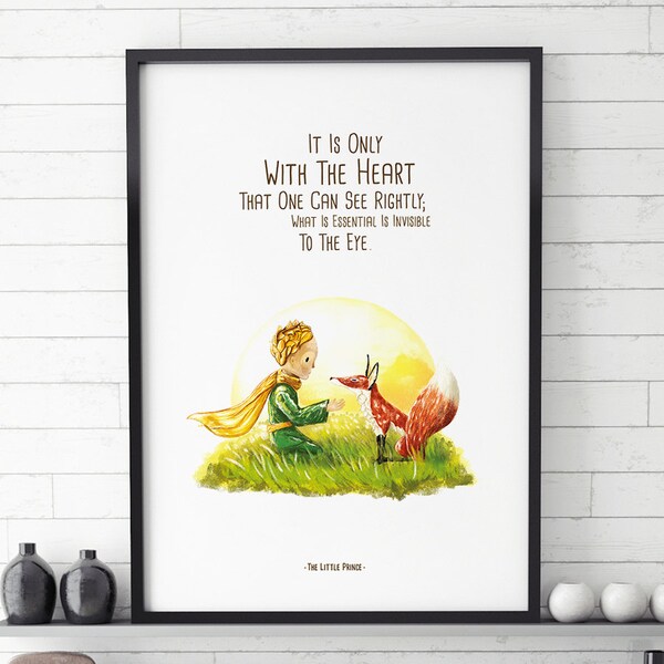The Little Prince Poster - Etsy