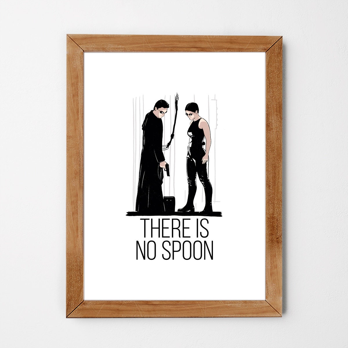 Neo Trinity Poster the Matrix Poster Gift Idea - Etsy