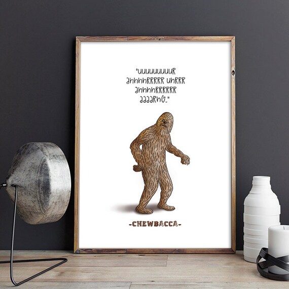 Chewbacca Yearbook Quote