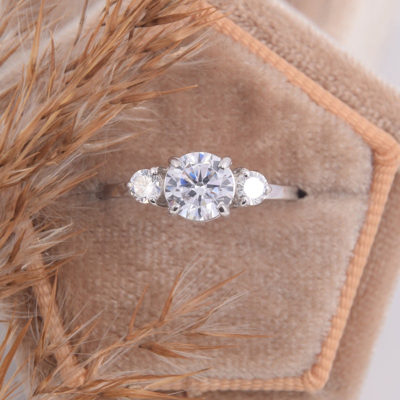 Simple Stone Ring - Etsy