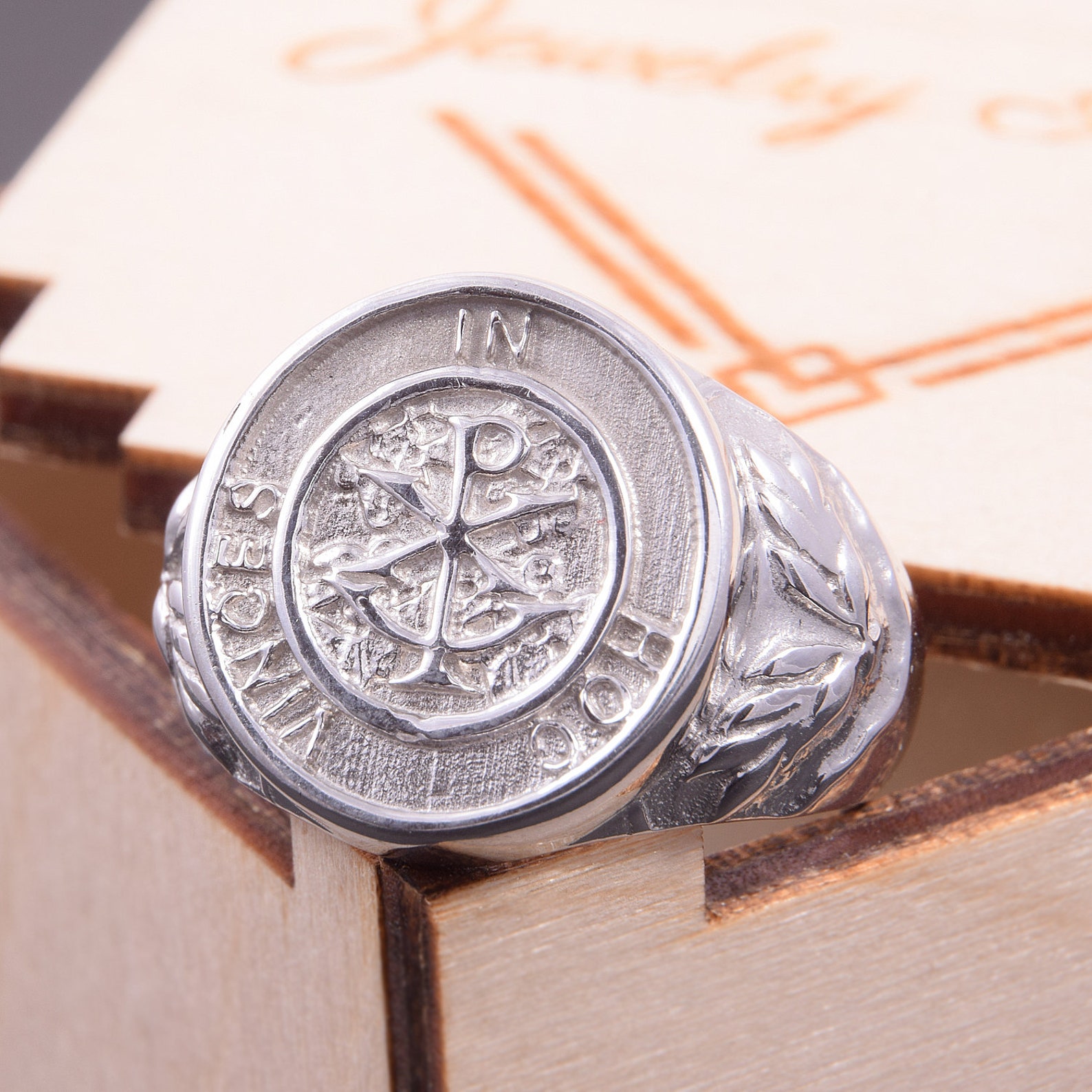 Silver Ring Men Signet Ring Men Ring Silver Signet Ring - Etsy