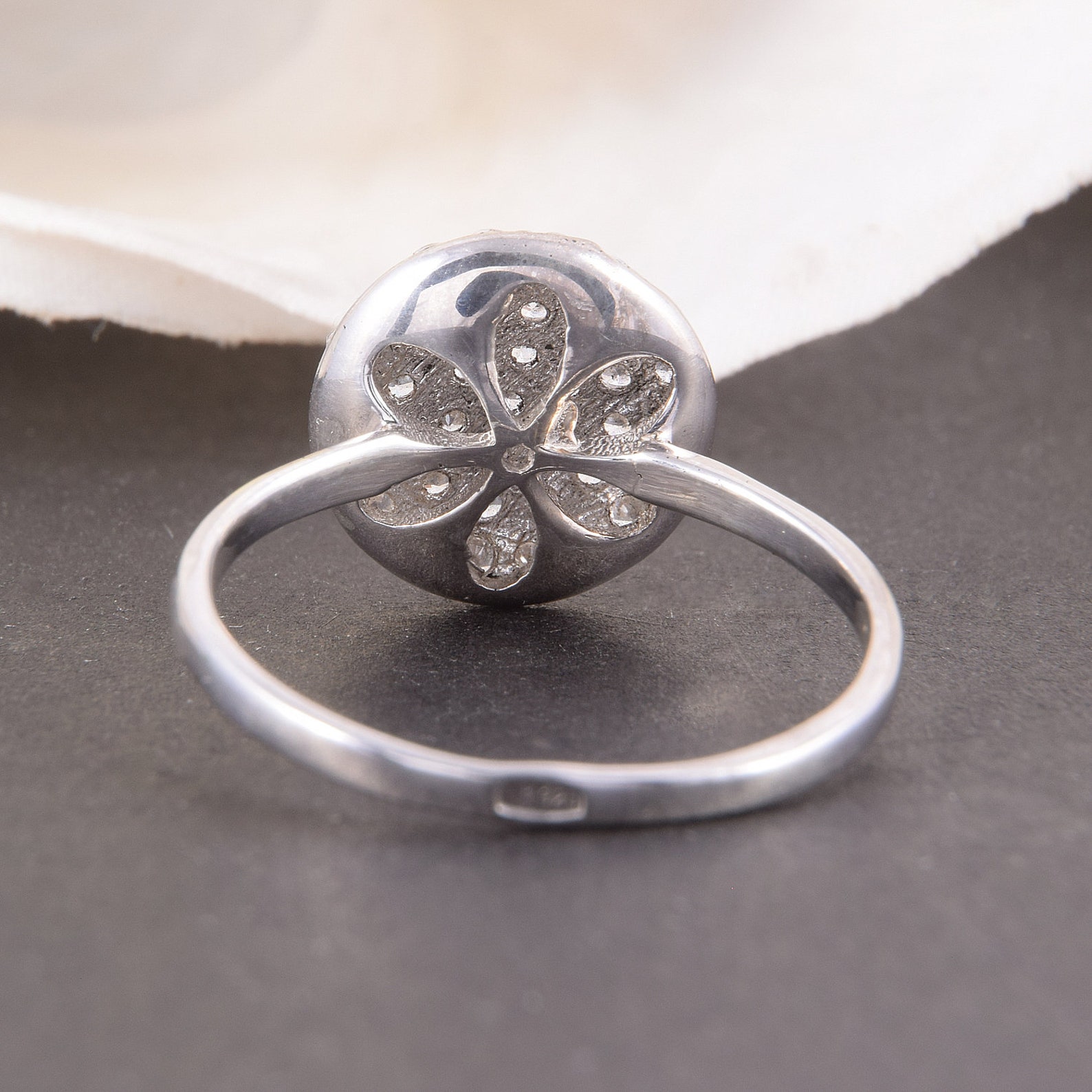Circle Ring, Round Ring, Multistone Ring, Geometric Ring, Cubic ...