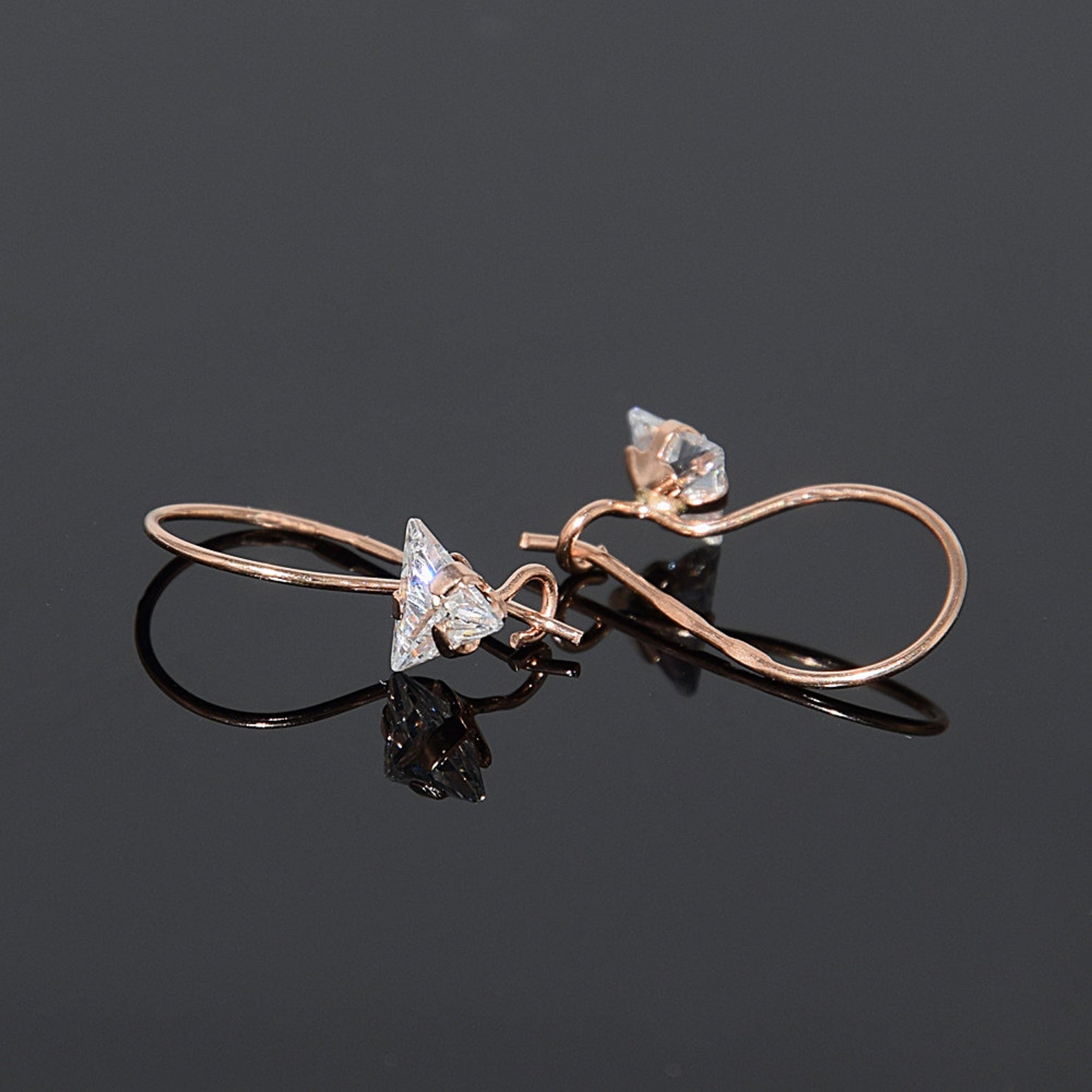 Tiny Earrings Petite Earrings Dainty Earrings Delicate - Etsy