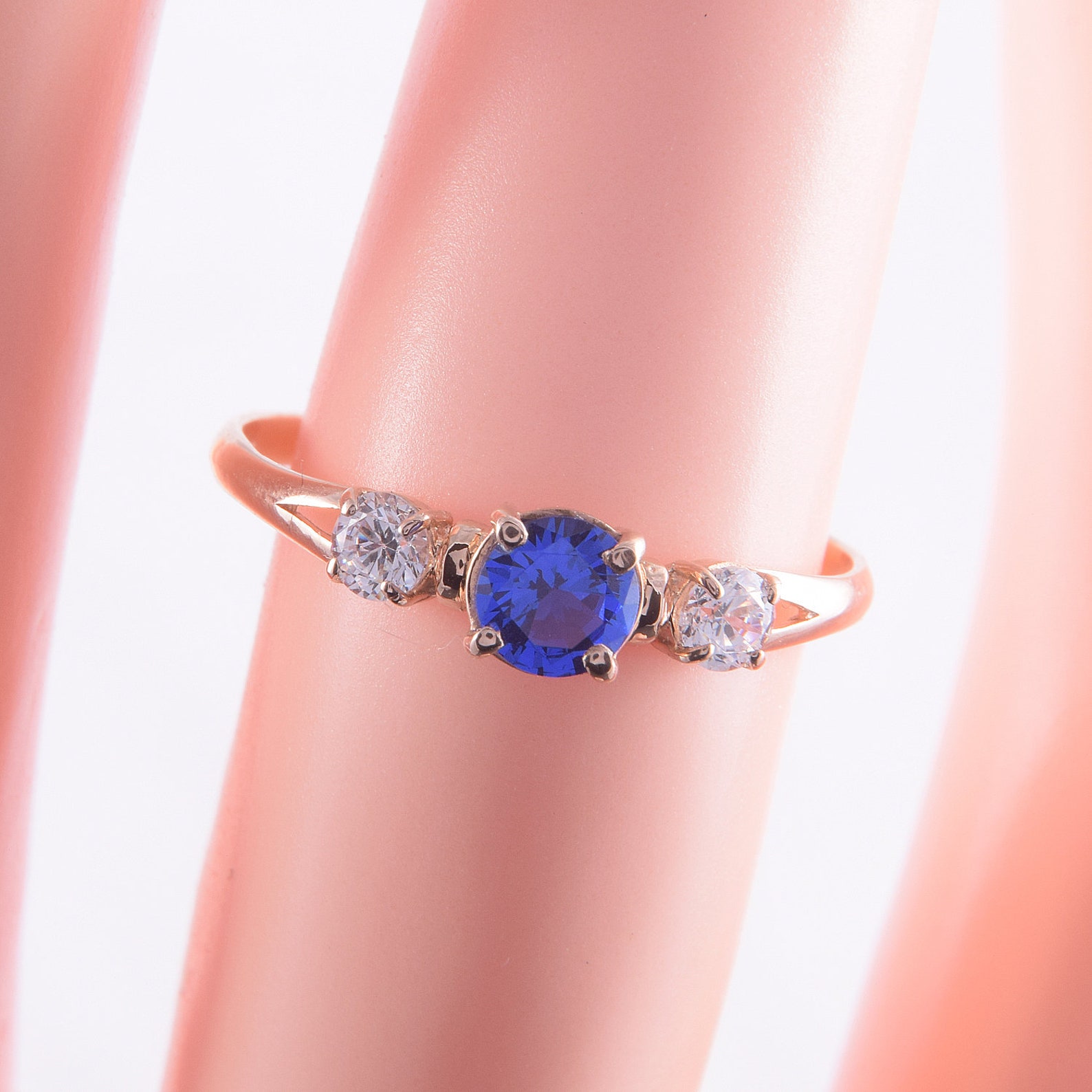 Sapphire Ring Blue Sapphire Ring Promise Ring Promise Ring | Etsy