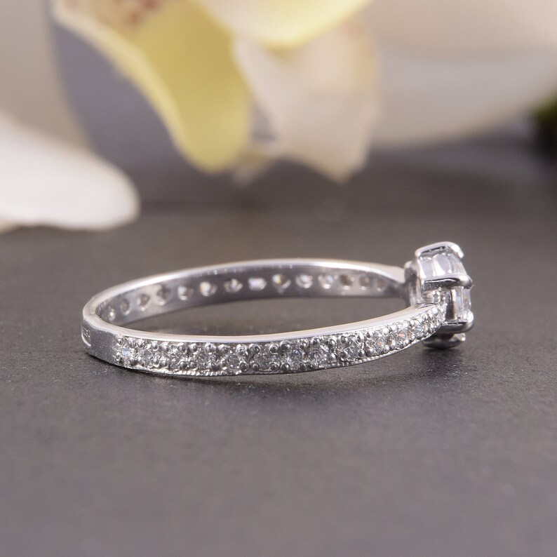 Women Promise Ring Promise Ring for Her Engagement Ring | Etsy