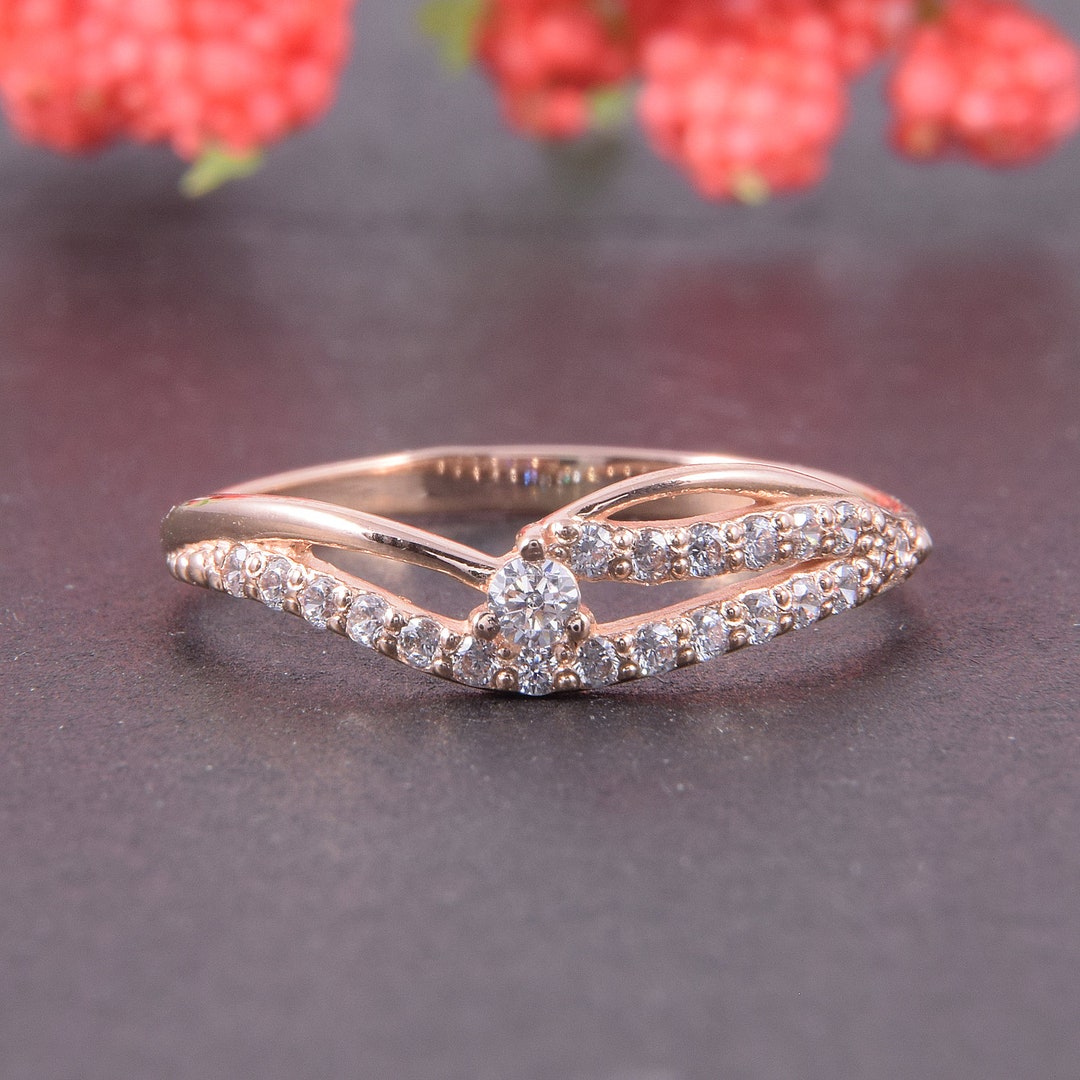 Delicate Ring, Elegant Ring, Multistone Ring, Tiny Ring, Women Ring ...