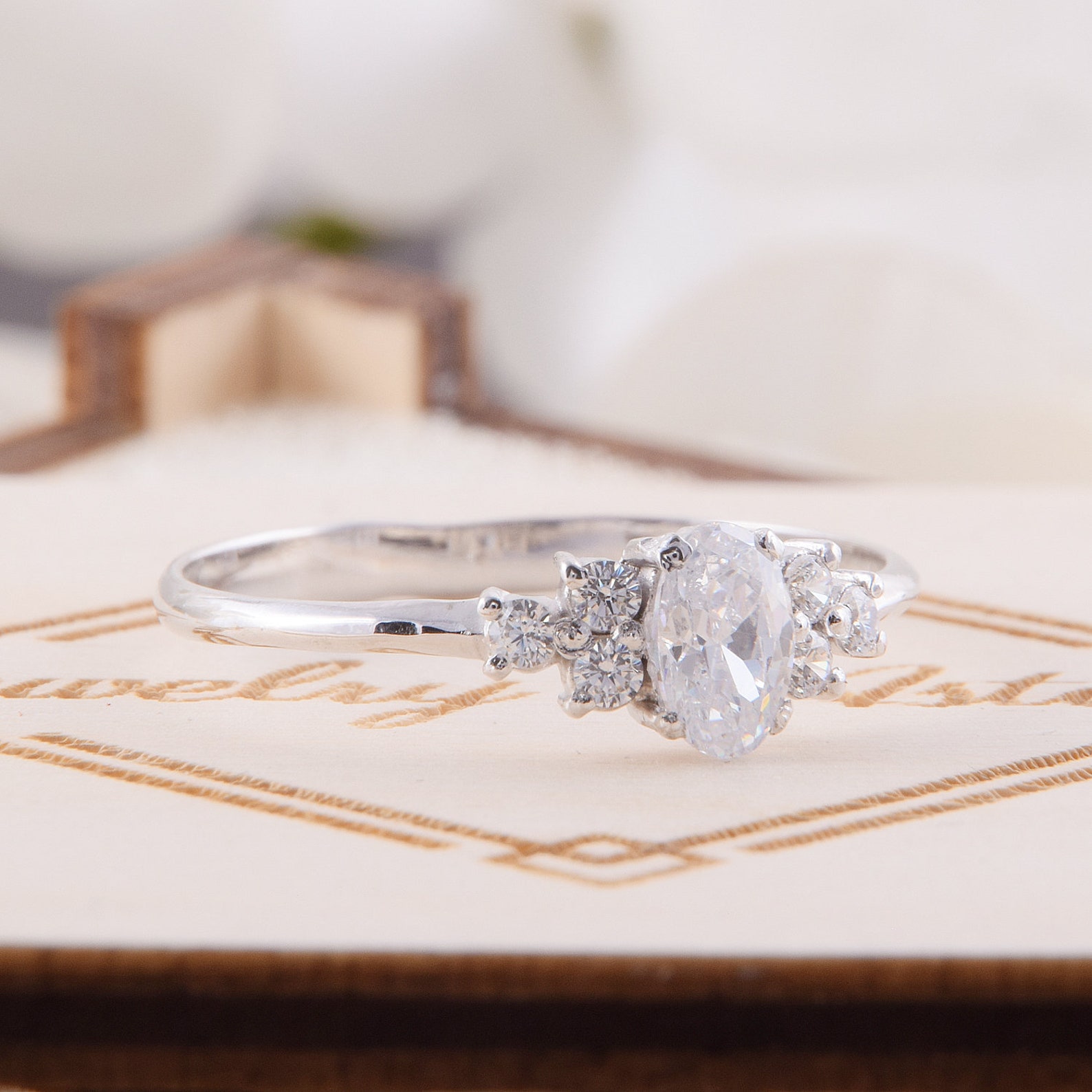 Dainty & Simple 925 Sterling Silver Promise Ring for Her - Etsy