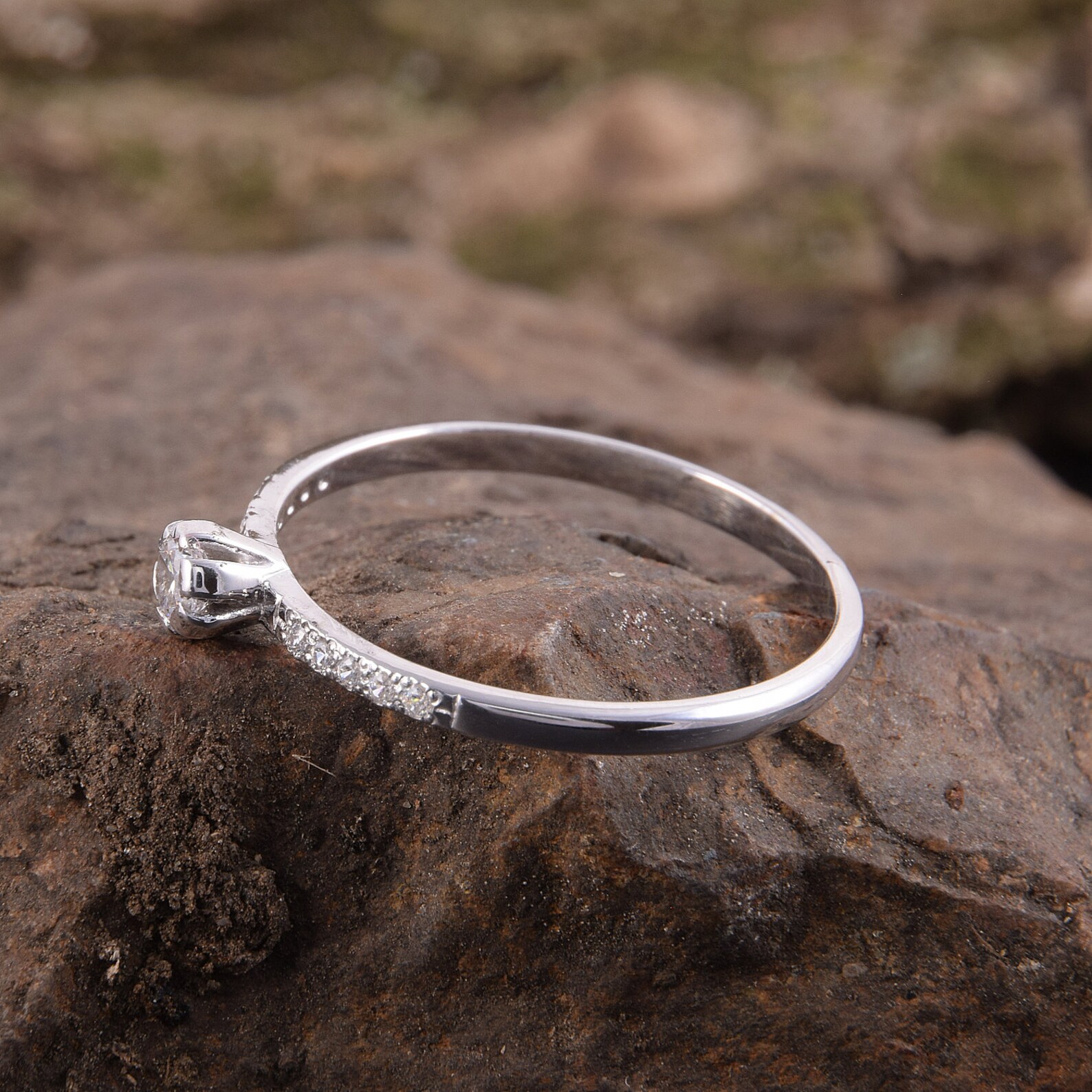 Promise Ring for Her Women Ring Silver Elegant Ring | Etsy