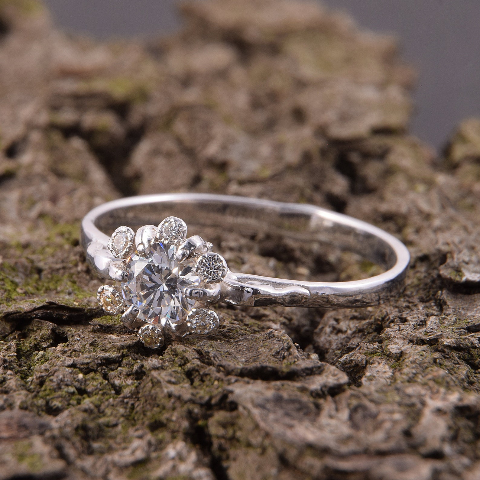 Victorian engagement ring Antique style ring Women | Etsy