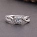 925 Sterling Silver Unique Promise Ring for Her Womens - Etsy
