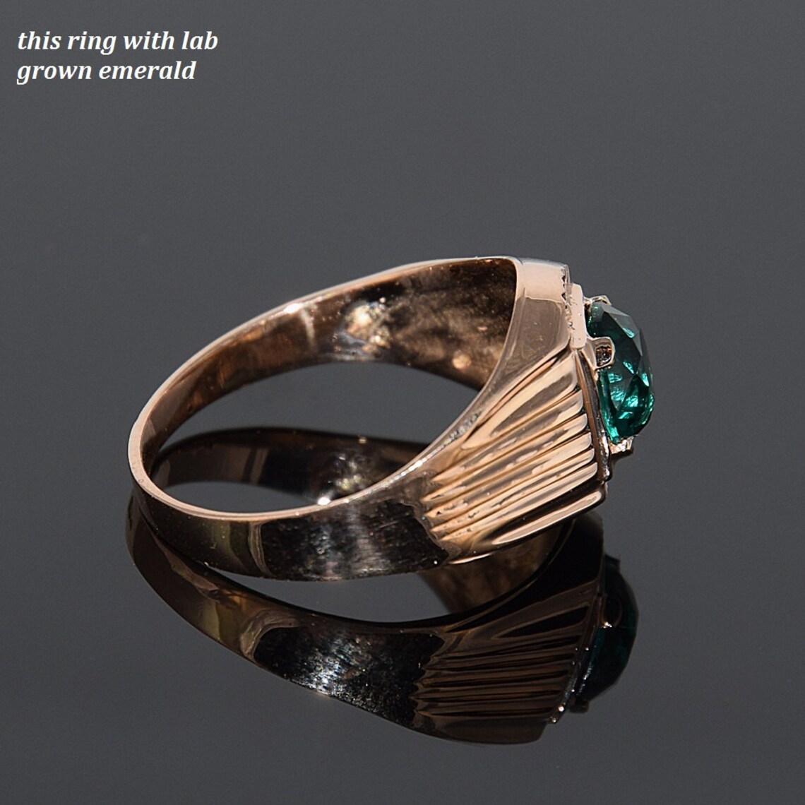 Gold Men Signet Ring 14k Signet Ring Gift for Men Gold Ring - Etsy