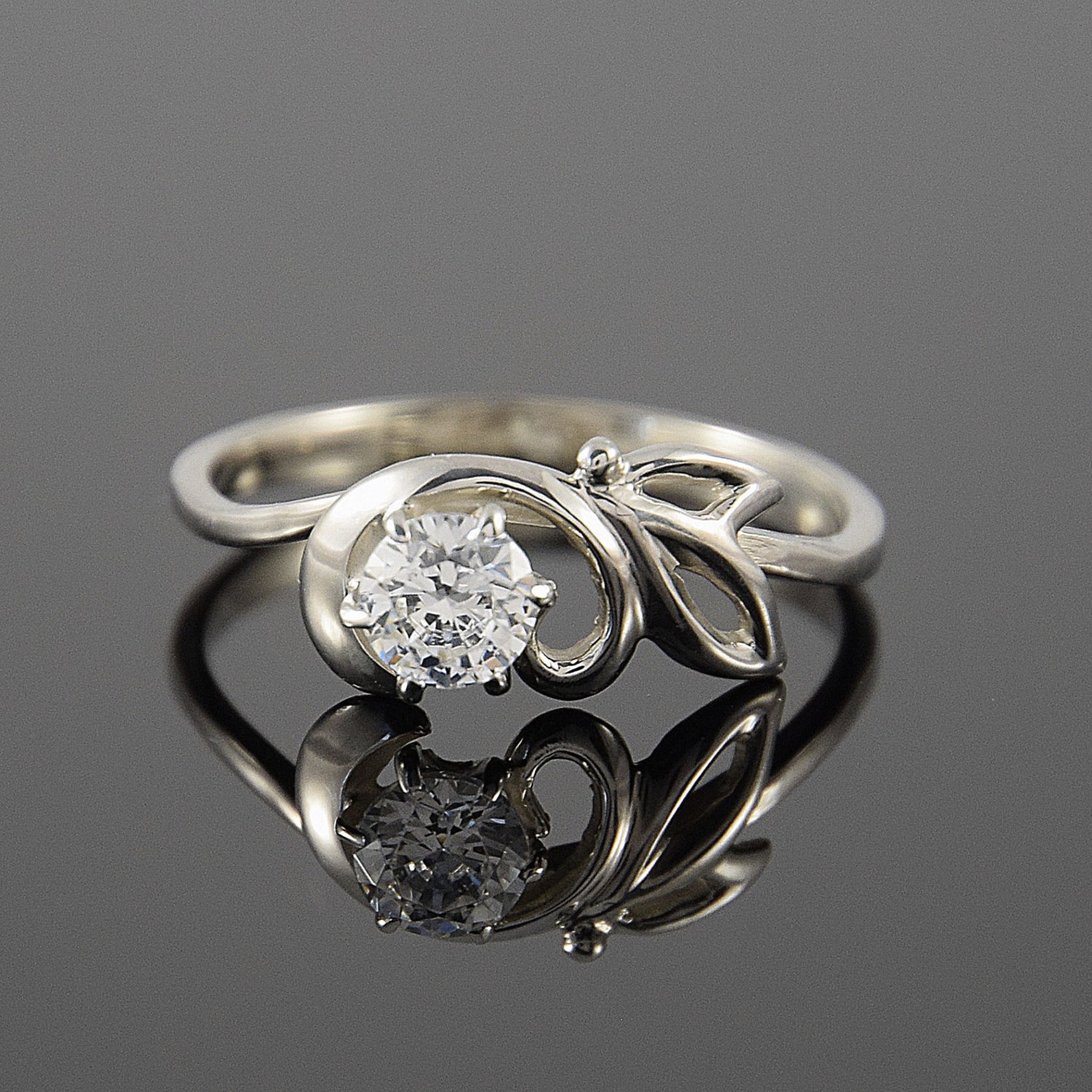 Tiny Ring, Elegant Ring, Dainty Ring, Delicate Ring, Small Ring, Petite ...