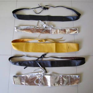 Gold Leather Soft Belt Women Leather Wrap Tie Belt Gift for - Etsy