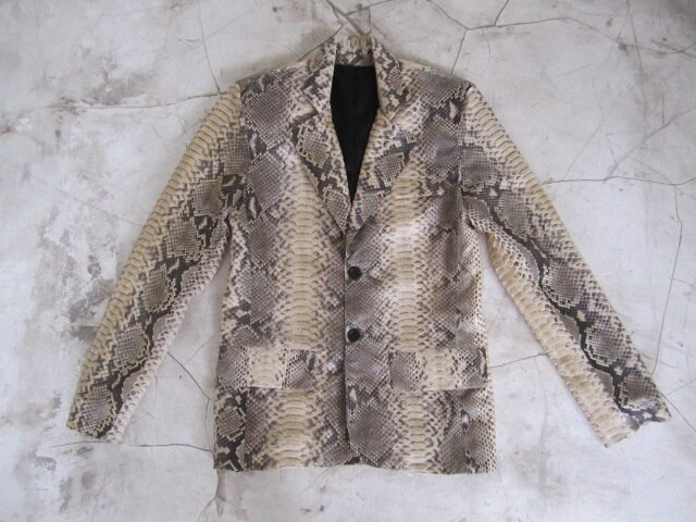Guess Cream Leather Jacket for sale | Only 2 left at -75%