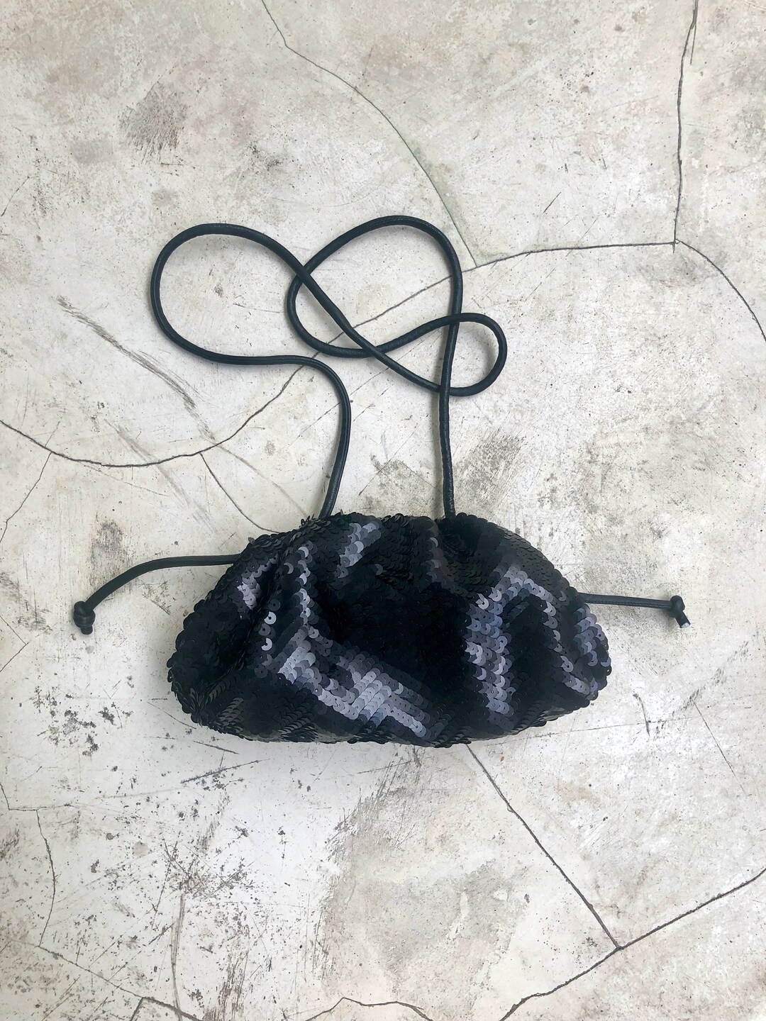 Sequins Mini Crossbody Cloud Bag Lambskin Mini Cloud Clutch - Etsy