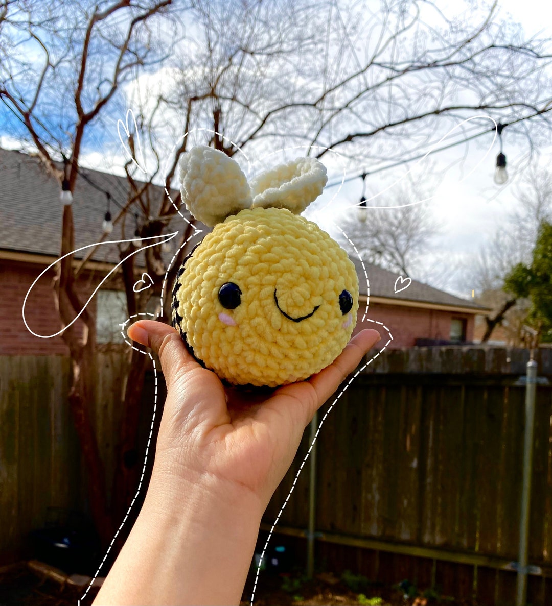 Bumble Bee Plush Stuffed Animal Amigurumi Multiple Sizes - Etsy