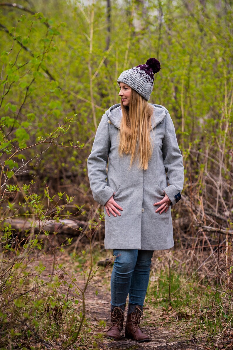 Fair Isle Knit Toque Pattern | Double Brim Beanie (PDF Pattern) - Etsy