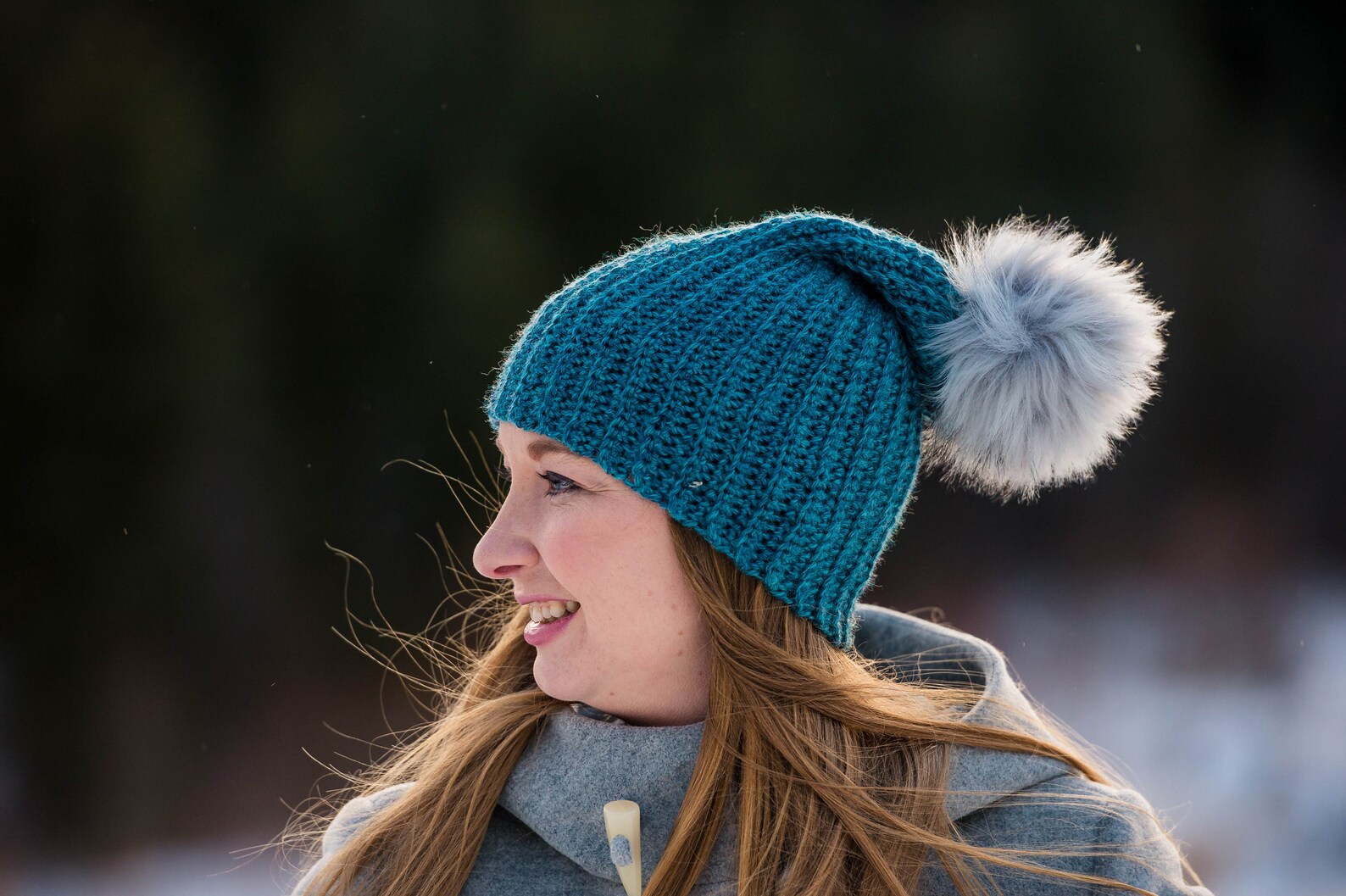 Slouchy Double Brim Toque, Crochet - Etsy Canada