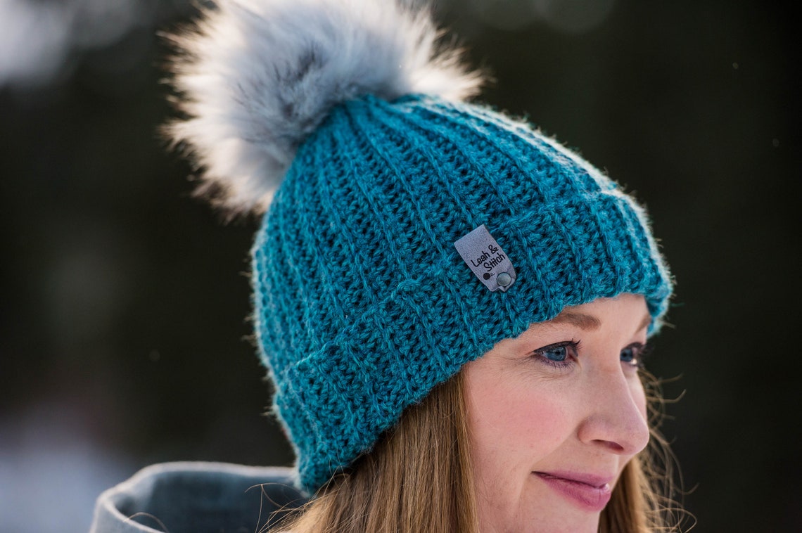 Slouchy Double Brim Toque Crochet - Etsy Canada