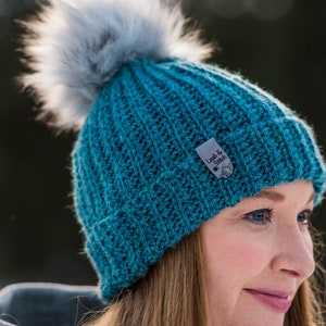 Slouchy Double Brim Toque, Crochet - Etsy Canada