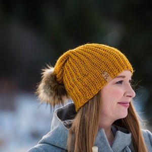Slouchy Double Brim Toque, Crochet - Etsy Canada
