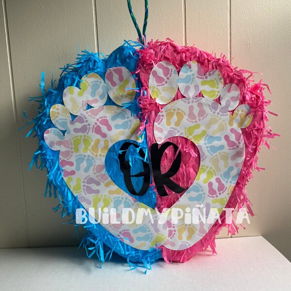 Gender Reveal Pinata - Etsy