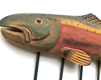 Wooden Fish Hook - Etsy