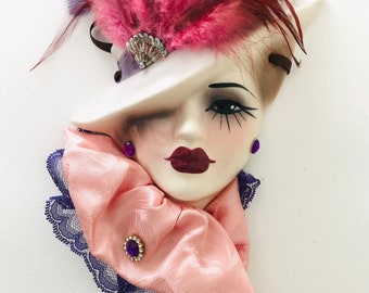 Porcelain Lady Mask - Etsy