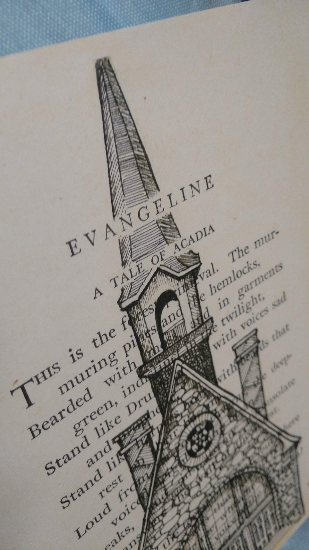 Evangeline Church From Acadian Grand Pre, Acadian Art, Nova Scotian Art ...