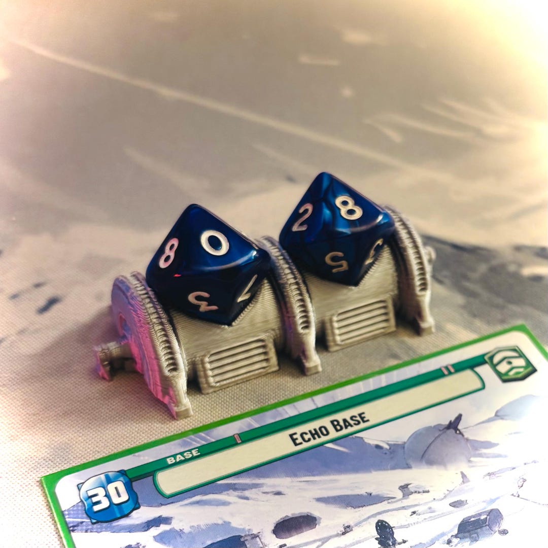 Health Dice Holder Hoth Shield Generator Star Wars Unlimited SWU - Etsy