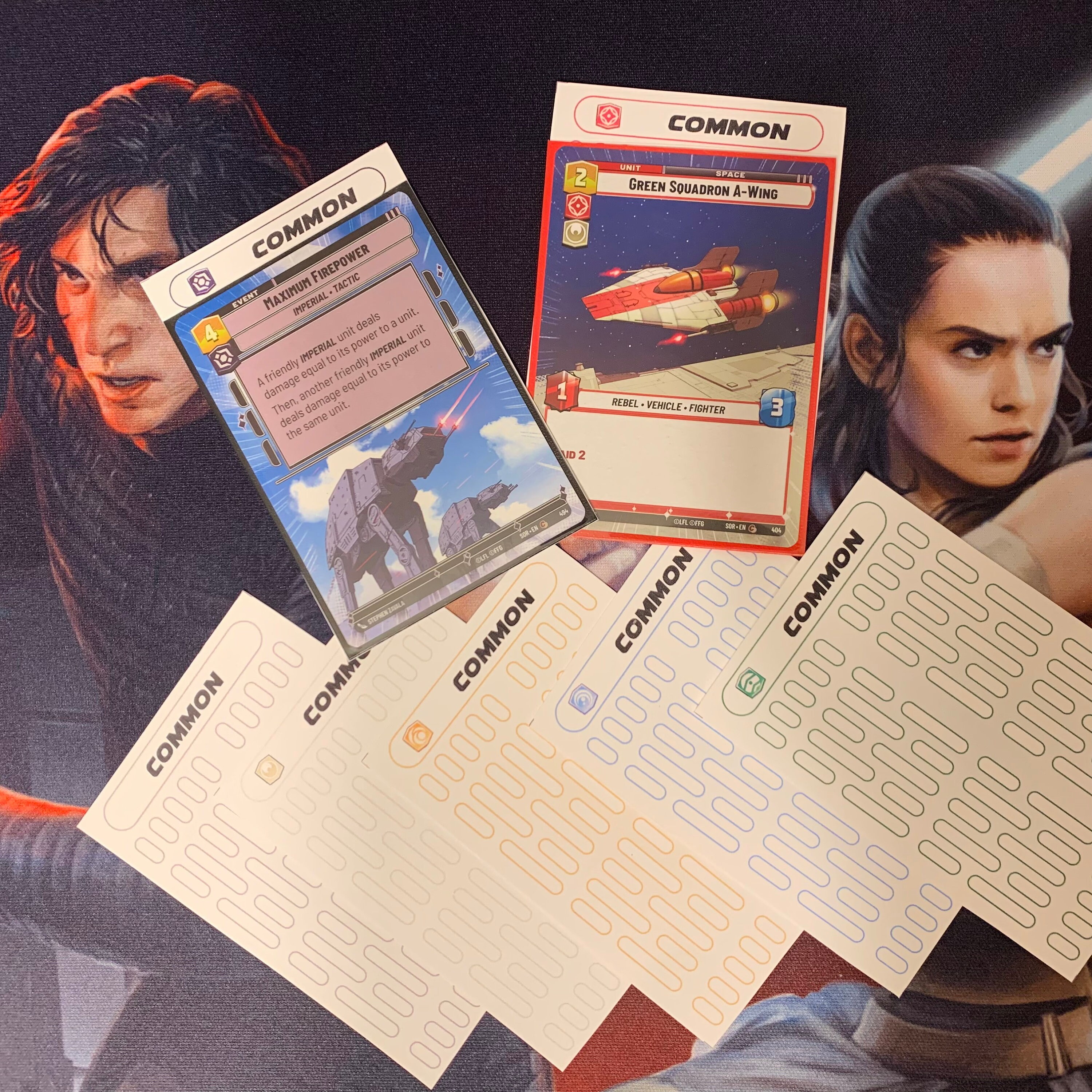 Printable Card Dividers for SWU Unlimited Trading Card Game Slim Ink ...